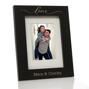 Love Picture Frame Personalized Couples Picture Frame - Etsy