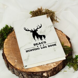 Hunting Journal | Personalized Hunting Log Book | Birthday Gifts for ...