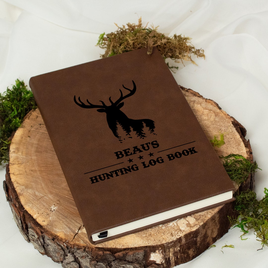 Hunting Journal | Personalized Hunting Log Book | Birthday Gifts for ...