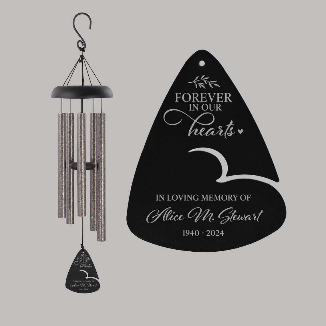 In Memory Wind Chime | Bereavement Gifts | Memorial Wind Chime ...