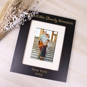 Personalized Family Reunion Frame | Picture Frame for Family Get ...