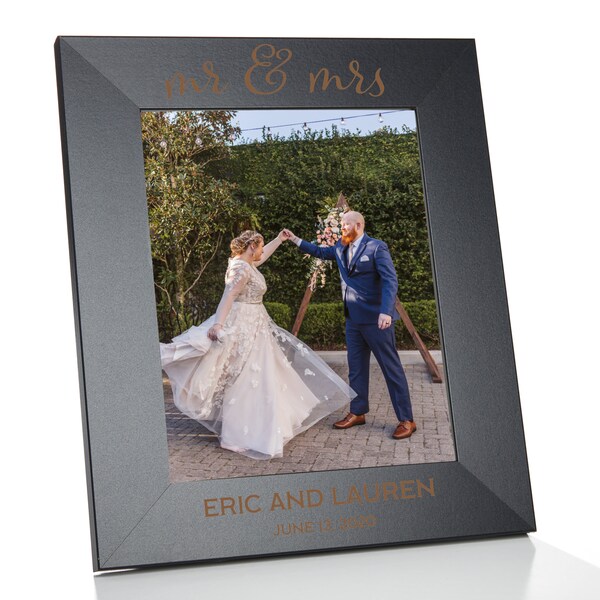 Mr and Mrs Picture Frame - Etsy