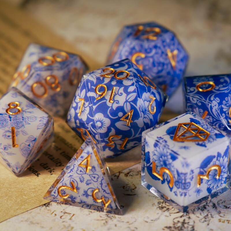 Porcelain Dice - Etsy