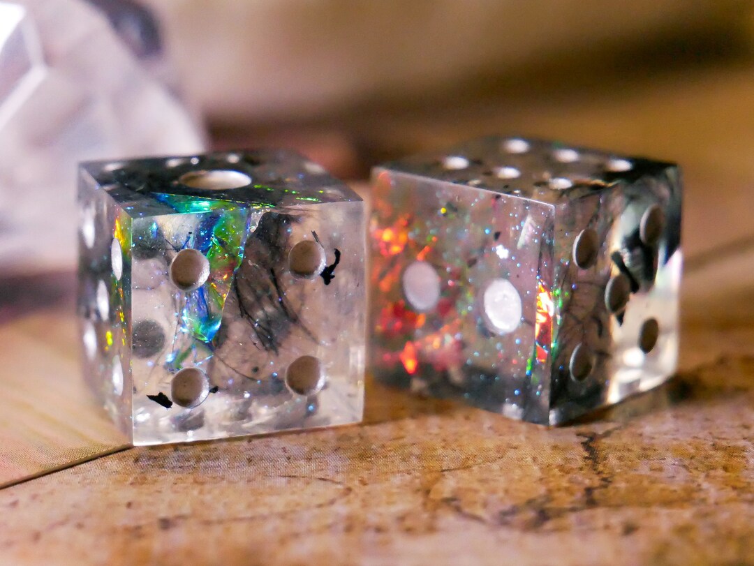 Black Swan Handmade Classic D6 Duo for Board Games - Etsy