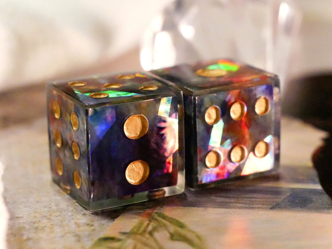 Secret Garden 2 Handmade Classic D6 Duo for Board Games - Etsy