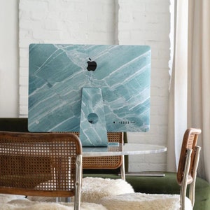 Mint Marble Imac Skin, Apple Imac Skin Cover, Cool Imac Skin Cover ...