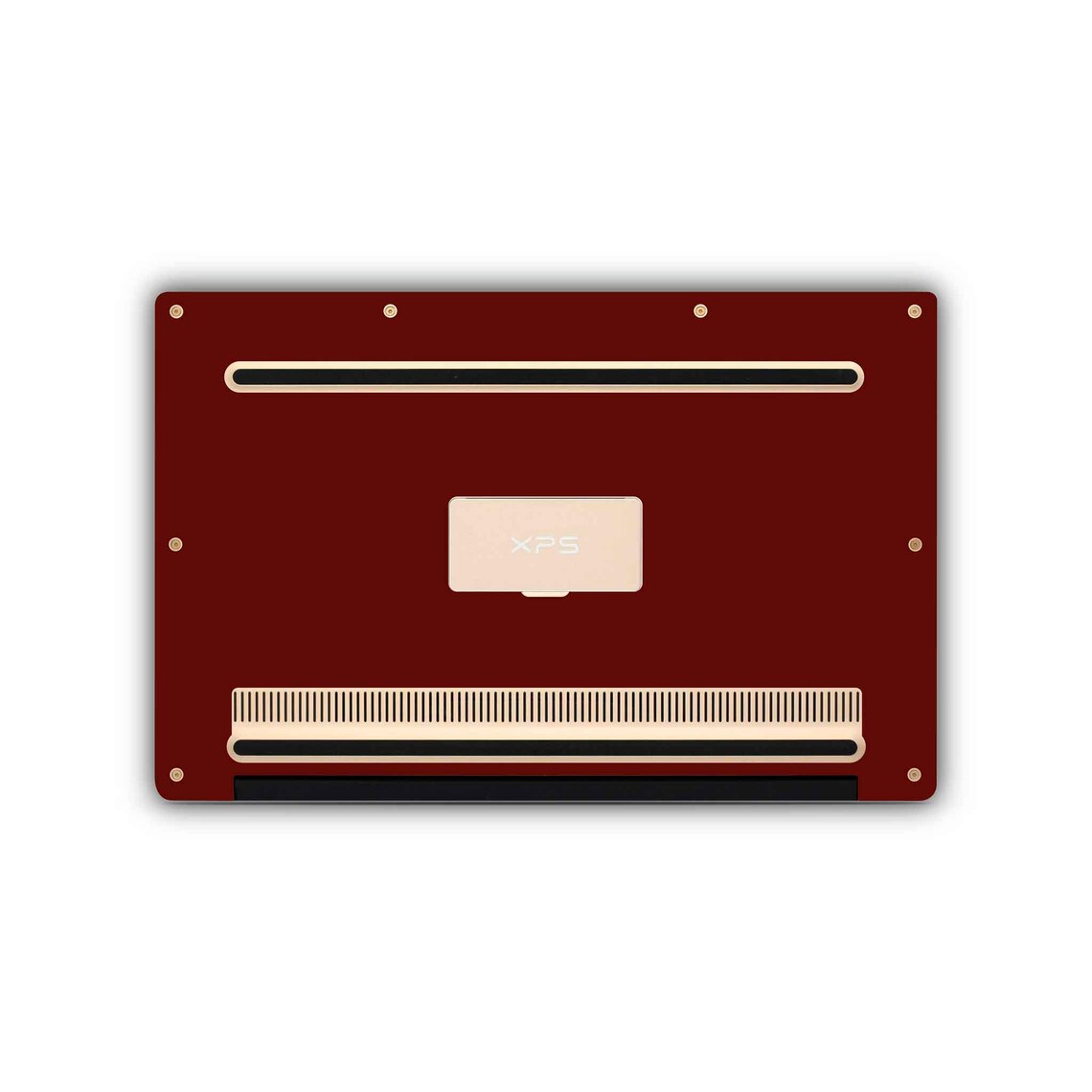 Dell XPS Laptop Skin: Deep Red Vinyl - Easy Apply and Remove - Etsy