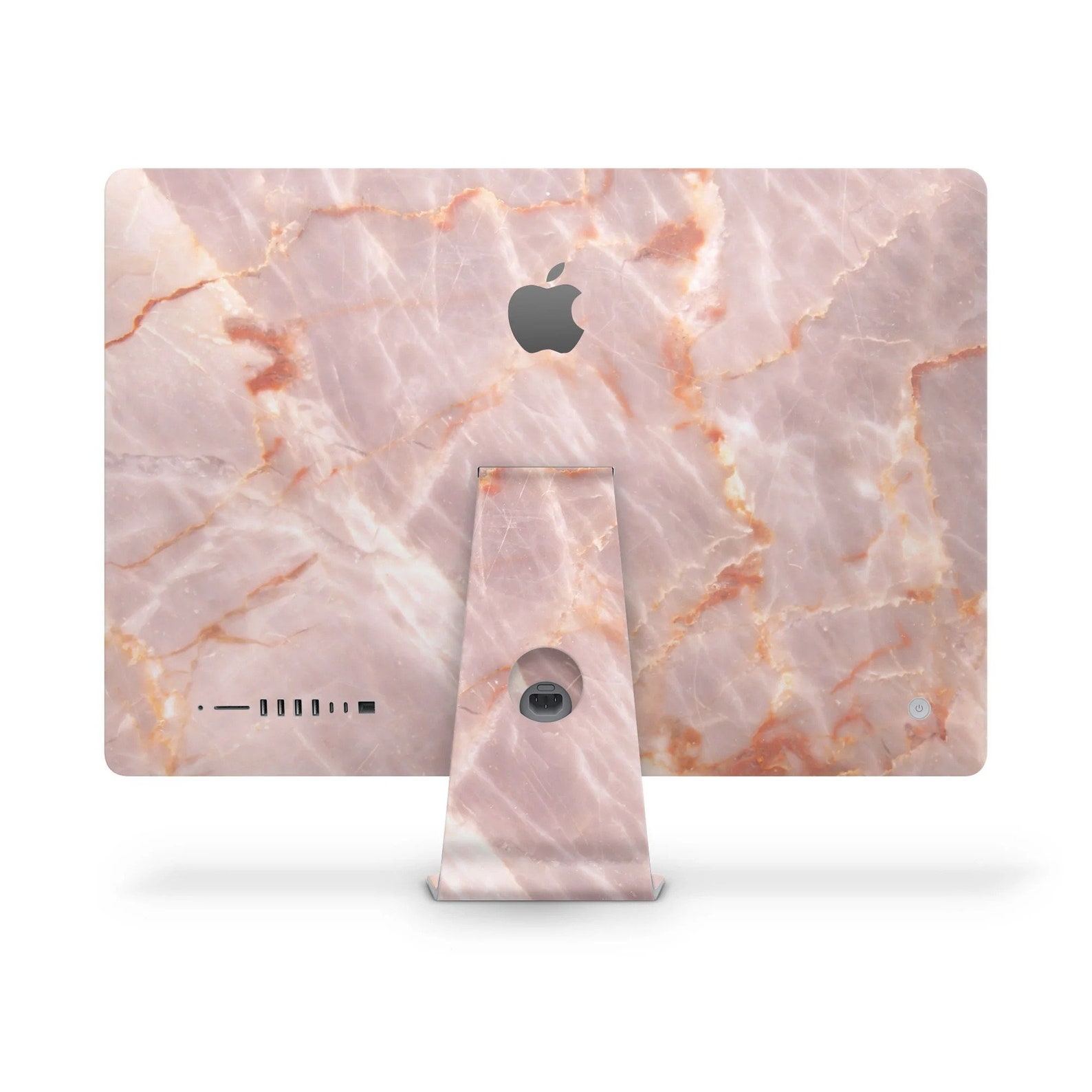 Blush Marble Imac Skin, Smooth Imac Skin Cover, Blush Marble Skin Cover ...