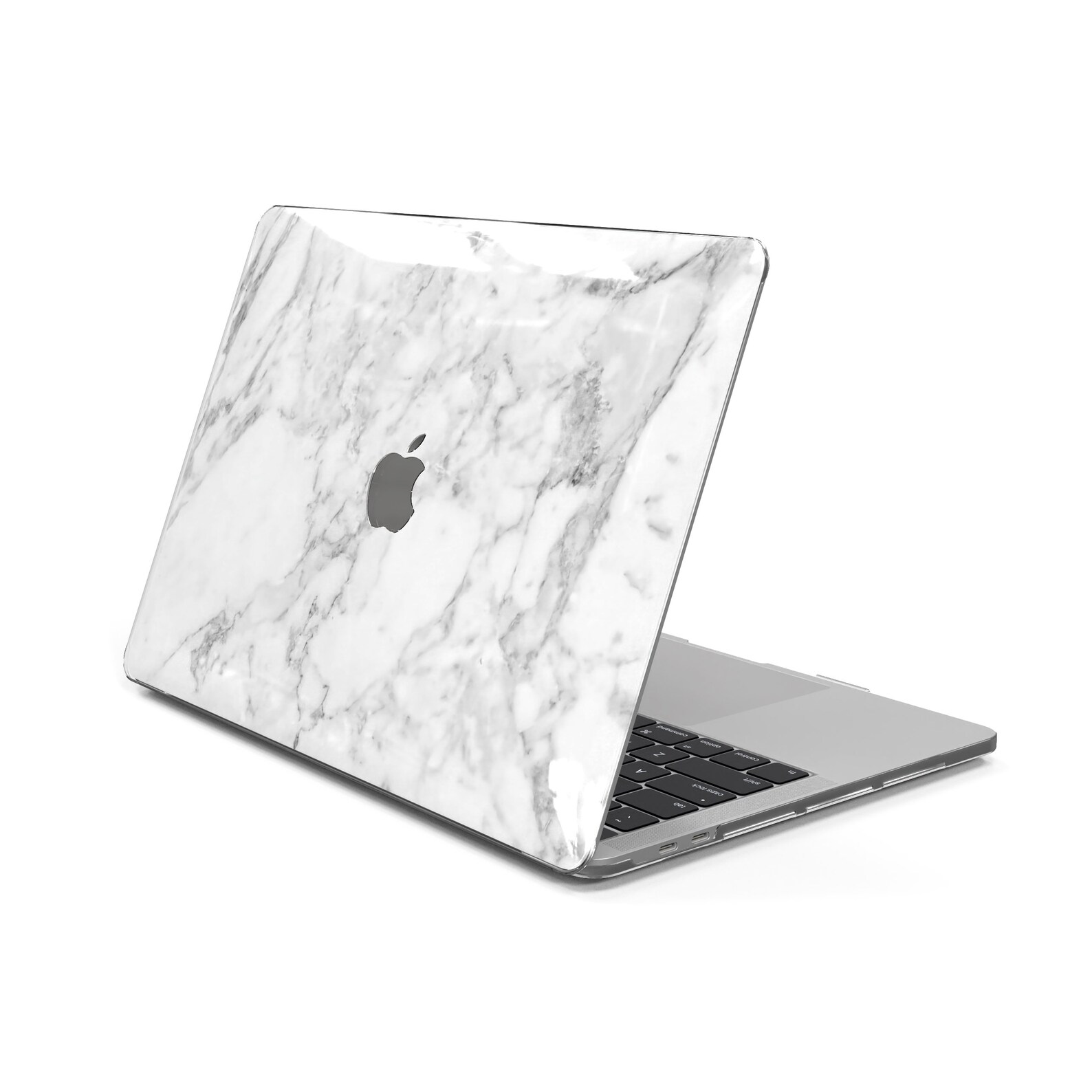White Marble Macbook Case White Marble Macbook Hardshell - Etsy