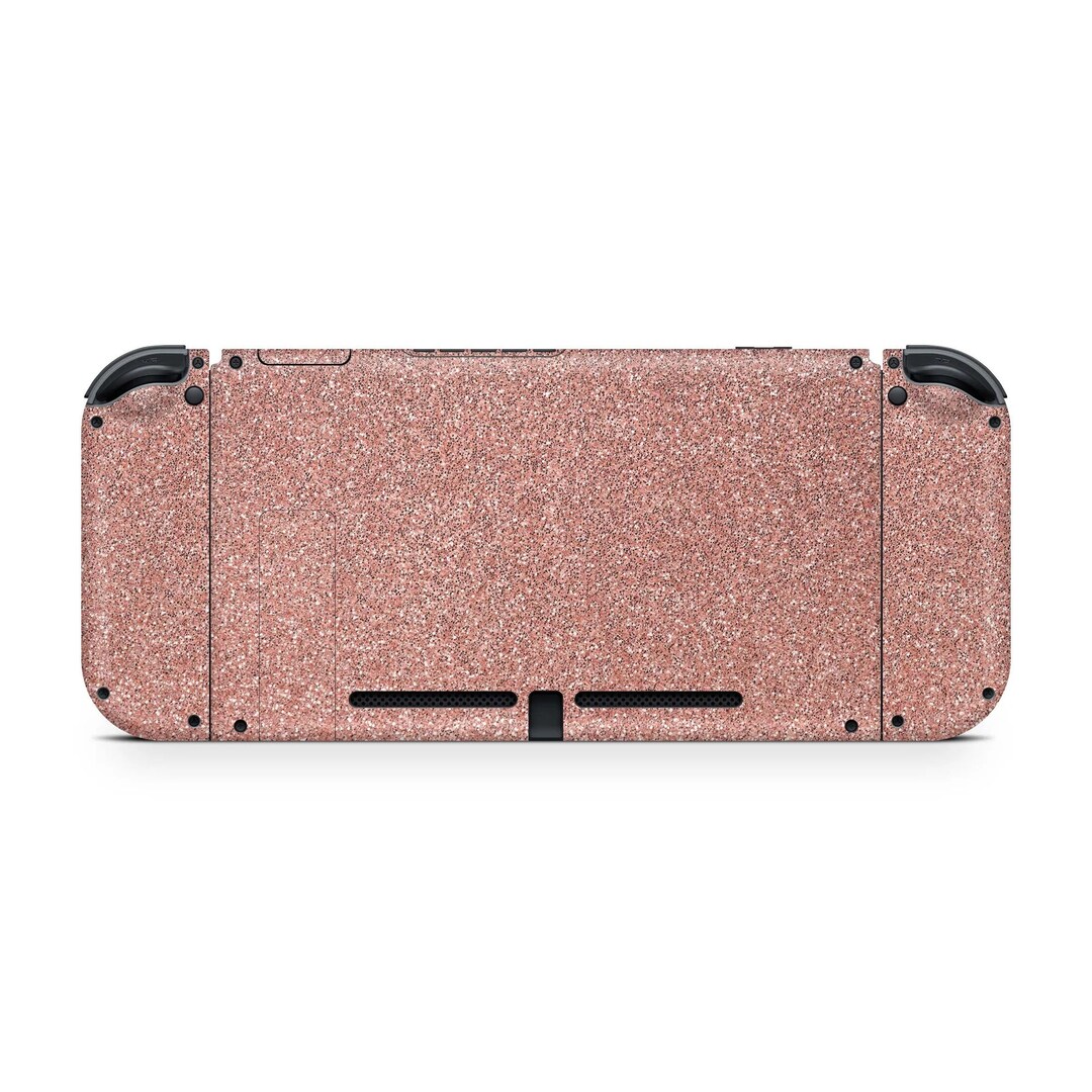 Rosé Glitter Nintendo Switch Skin, Glitter Nintendo Switch Skin, Rosé ...