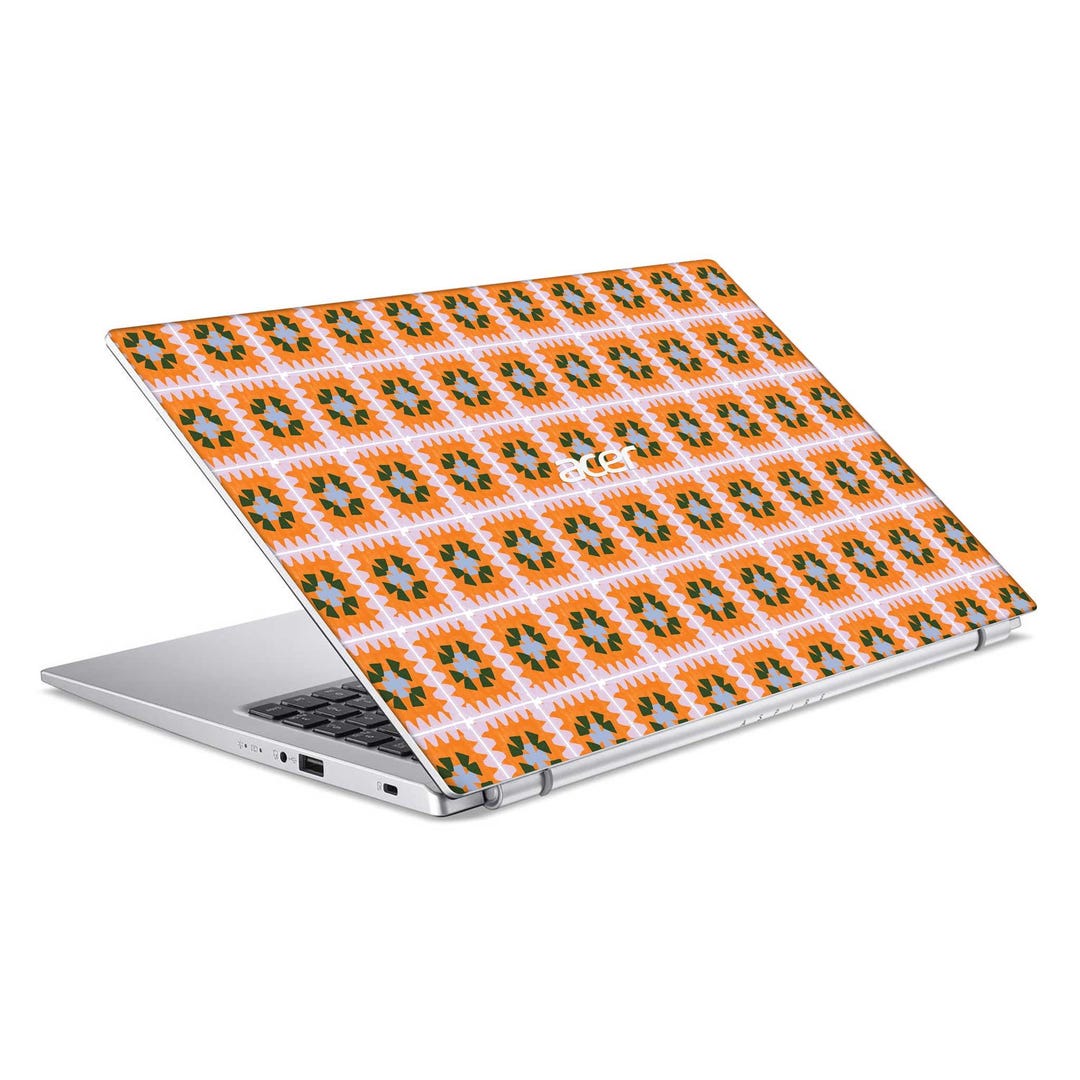 Granny Square Laptop Skin: Acer Aspire Vinyl Decal - Etsy