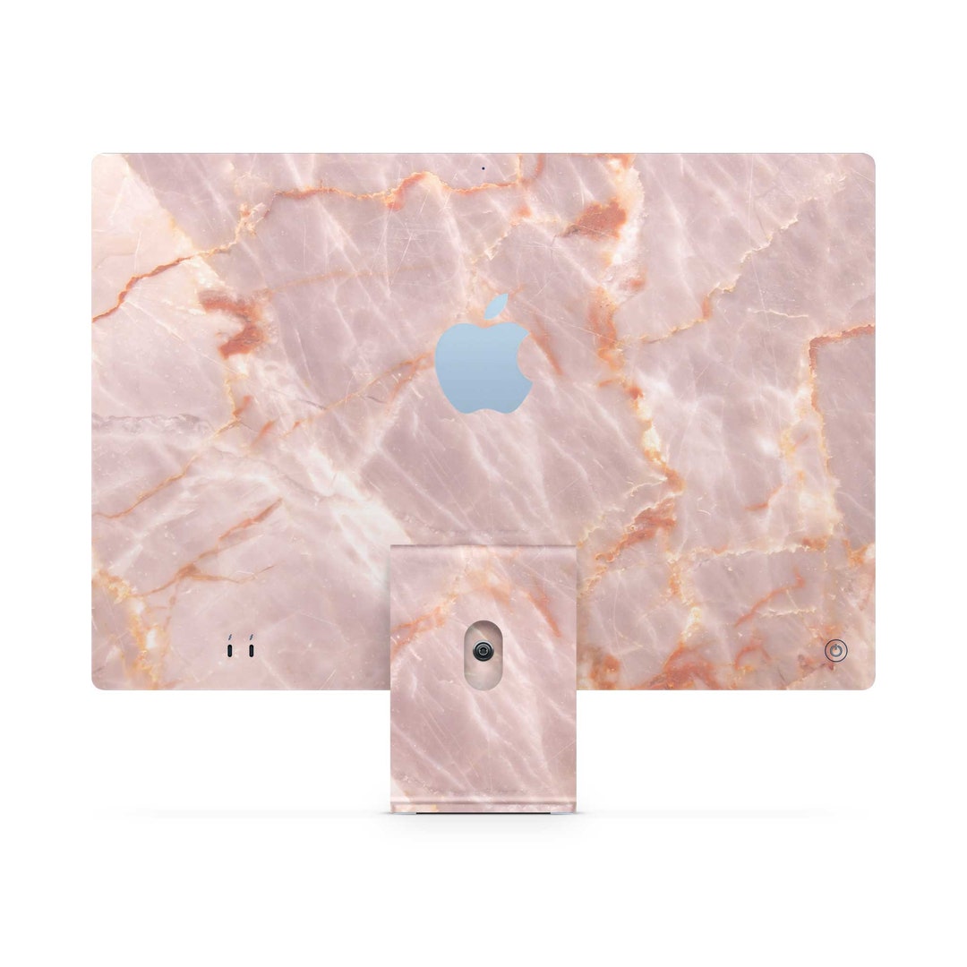 Blush Marble Imac Skin, Smooth Imac Skin Cover, Blush Marble Skin Cover ...