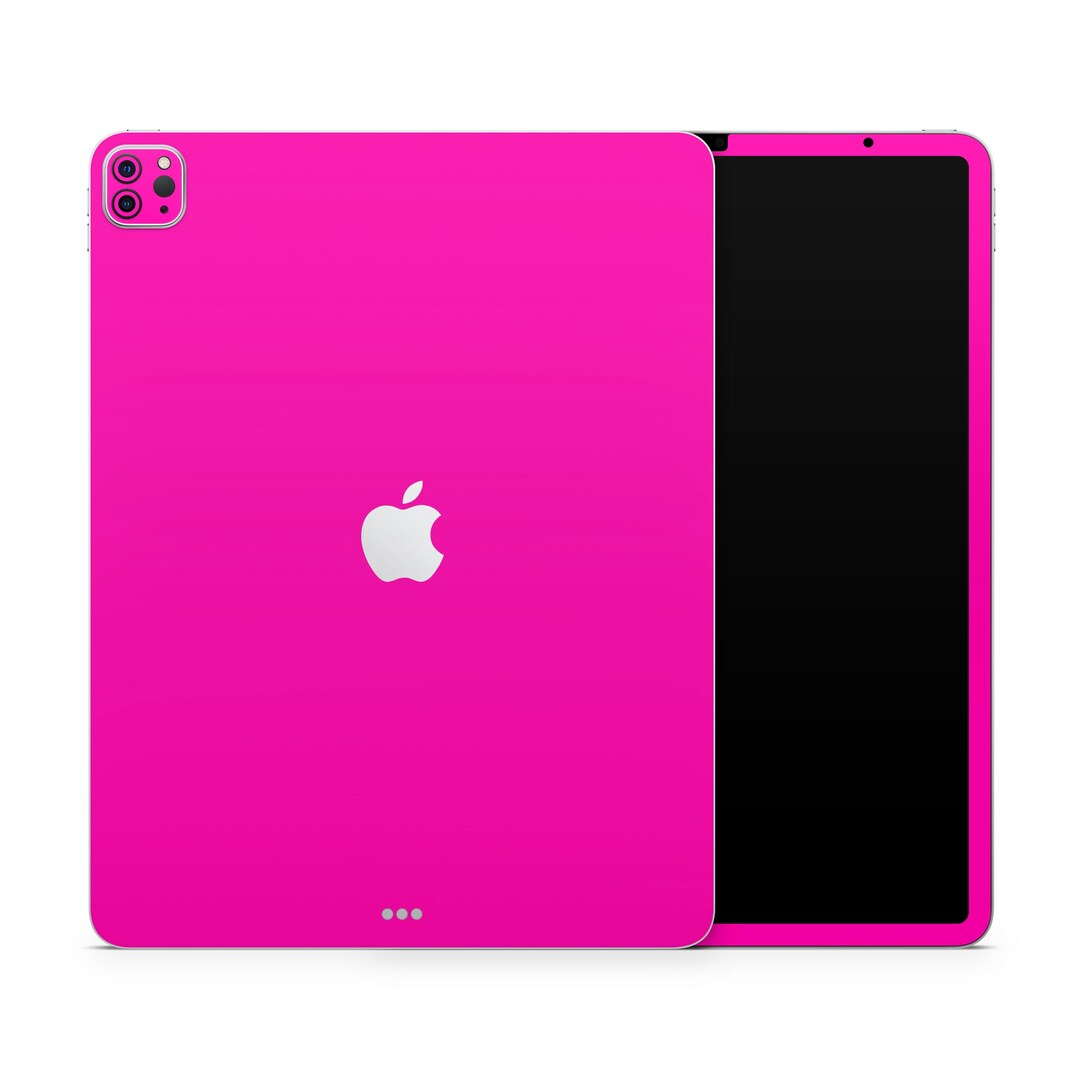 Hot Pink iPad Skin - Slim, Scratch-resistant Vinyl Cover - Etsy