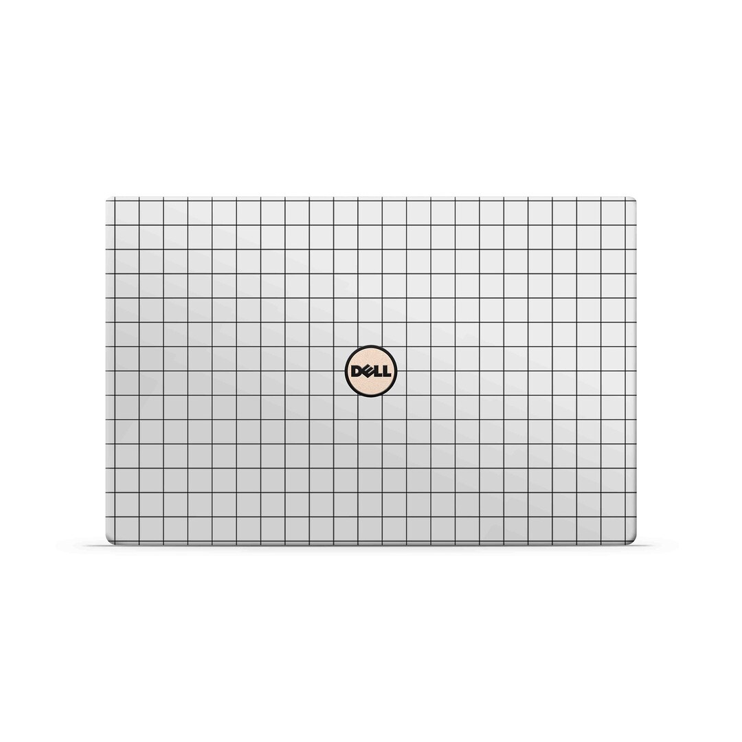 Dell Latitude Skin in White Grid, Dell Latitude Cover in White Grid ...