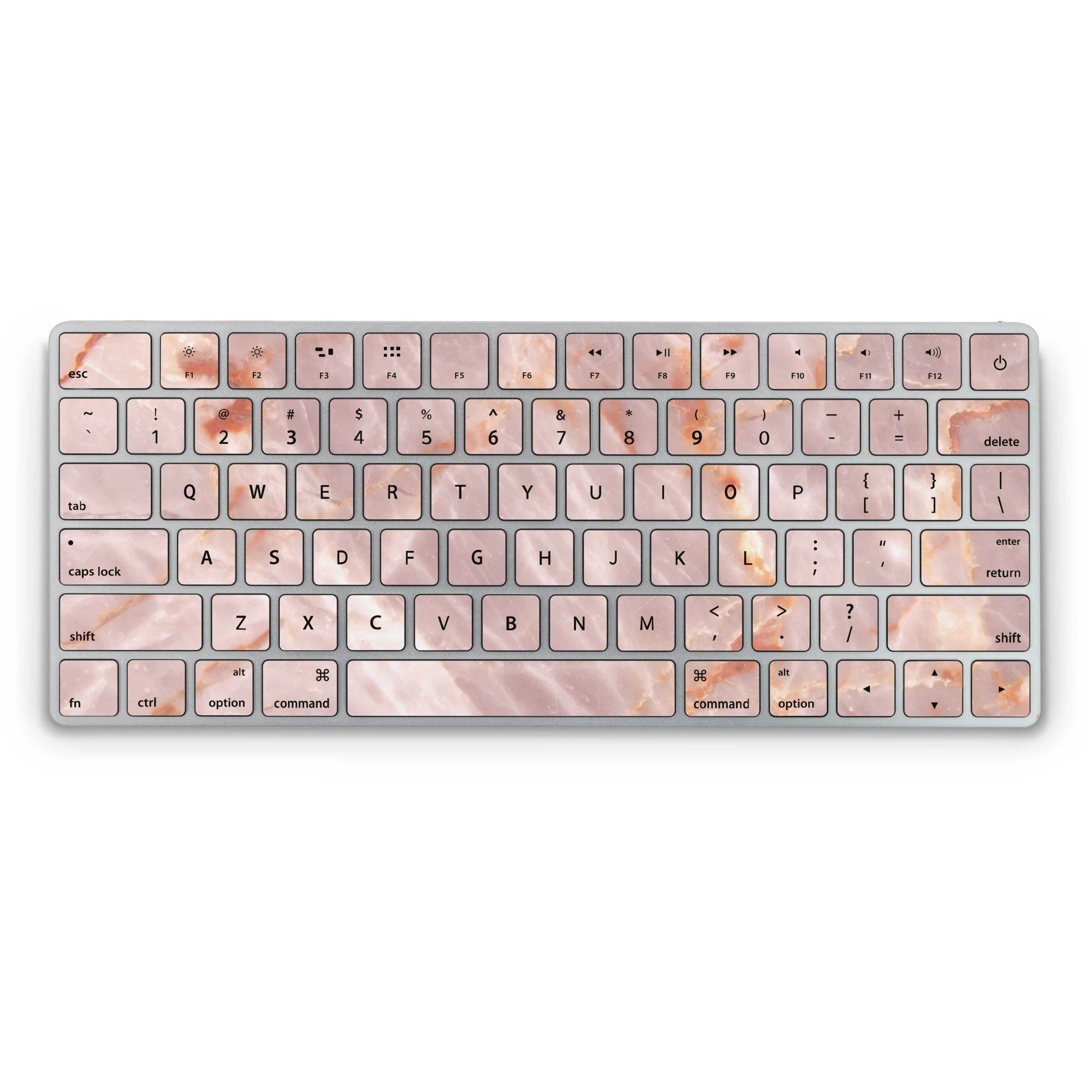 Blush Marble Magic Keyboard Skin, Apple Magic Keyboard Skin, Blush ...