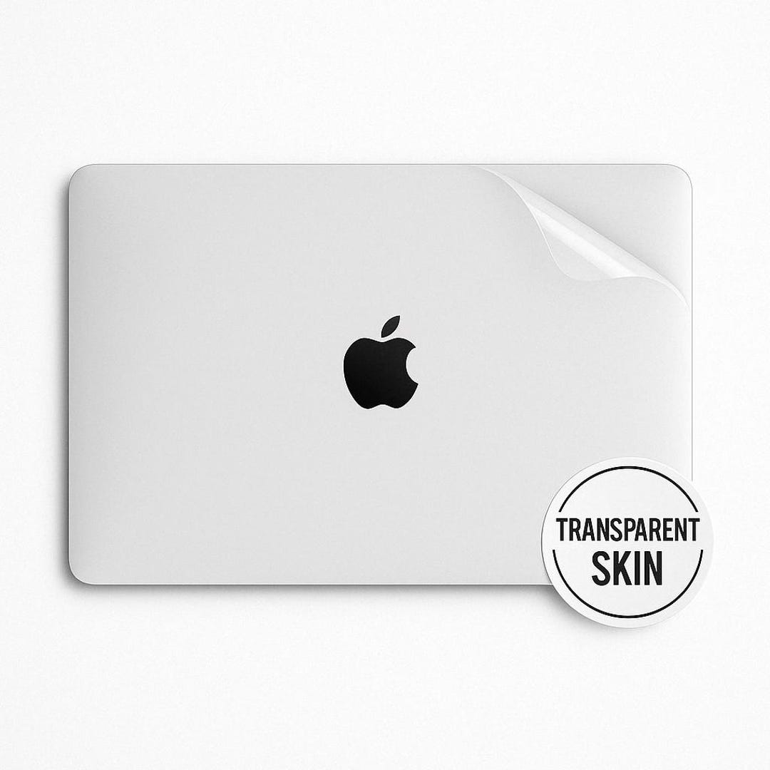 Clear MacBook Skin Transparent MacBook Air Pro M1 M2 M3 M4cover 13 14 ...