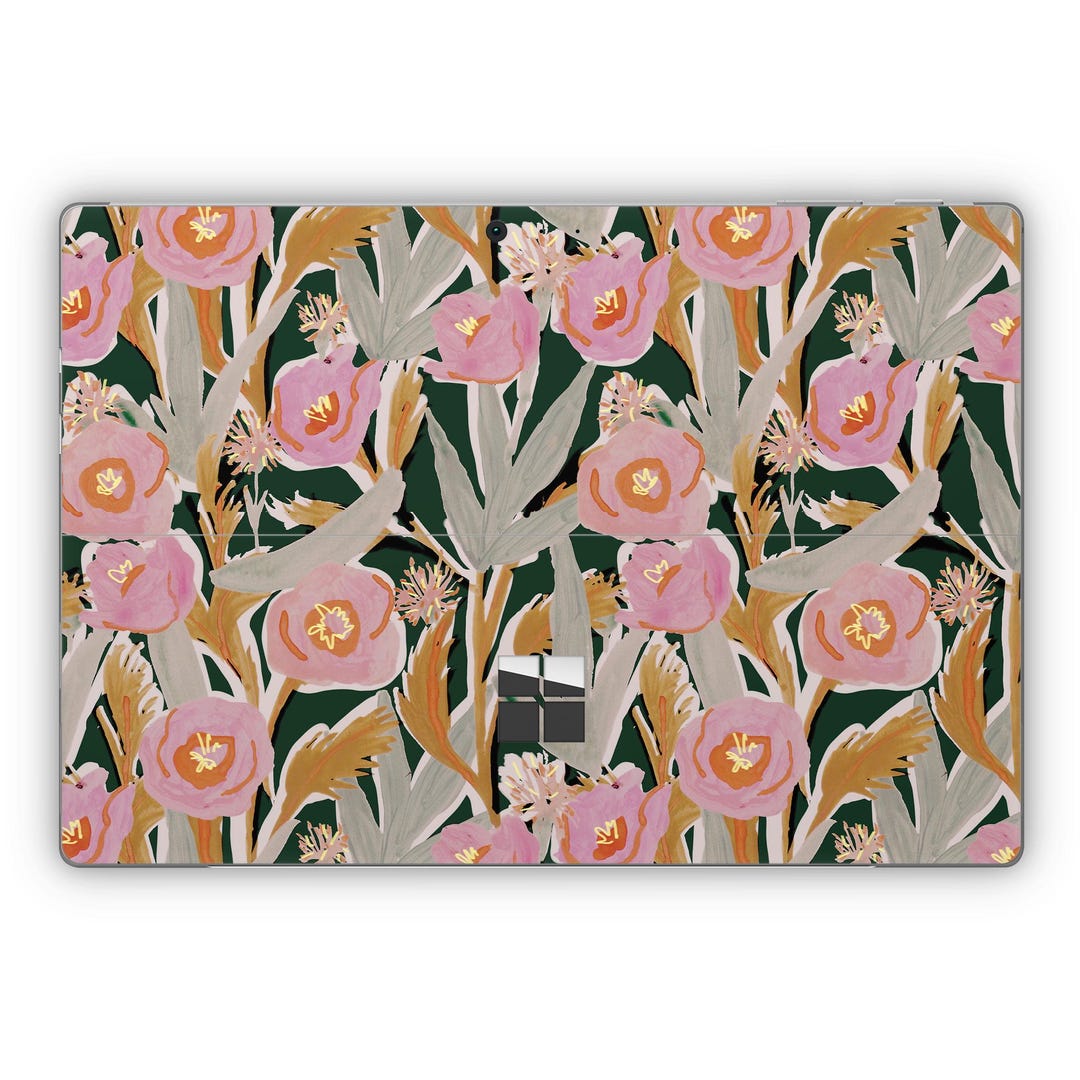Microsoft Surface Skin in Fall Floral, Microsoft Surface Cover in Fall ...