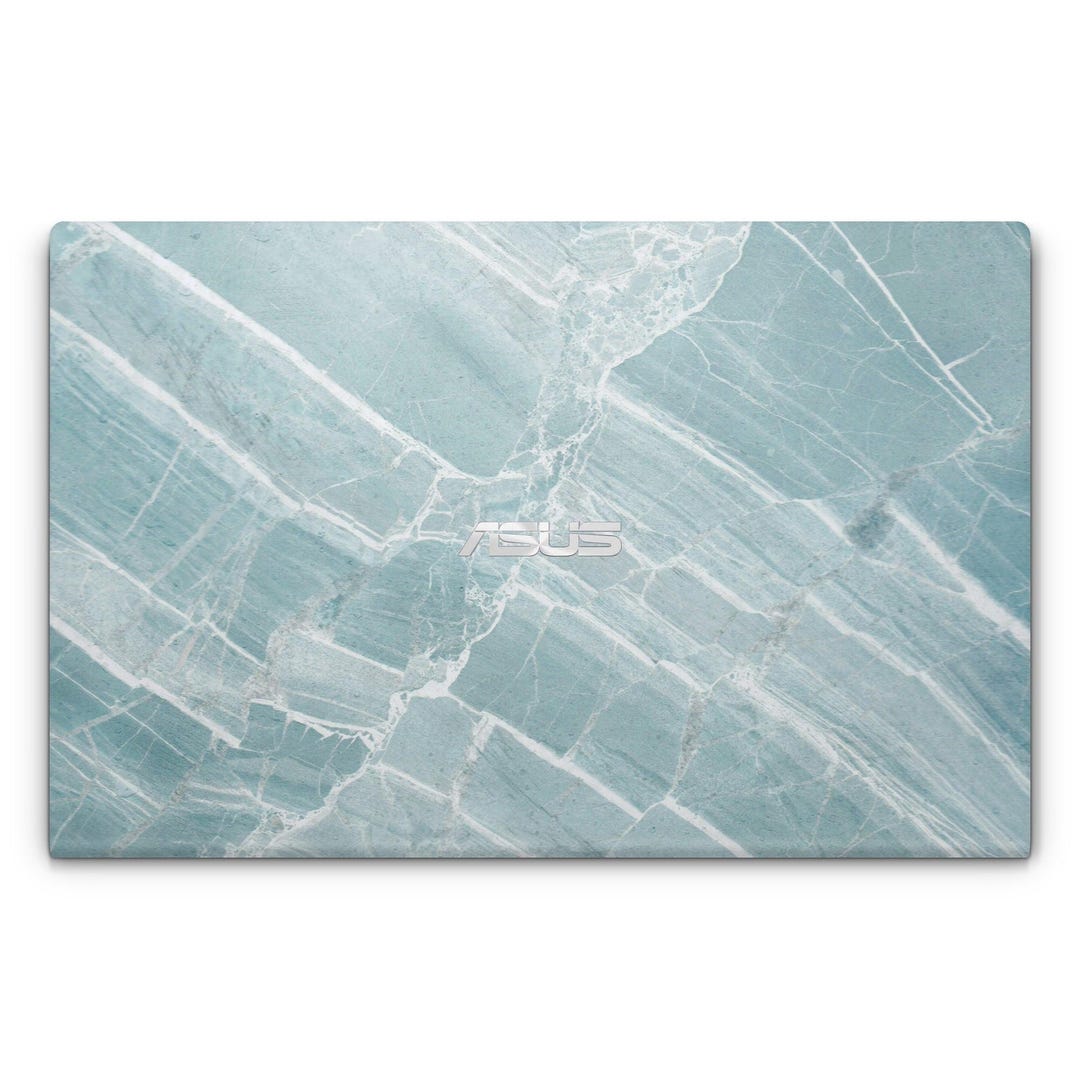 Asus Vivobook Skin in Mint Marble, Cover in Mint Marble, Wrap Decal in Mint Marble - Etsy