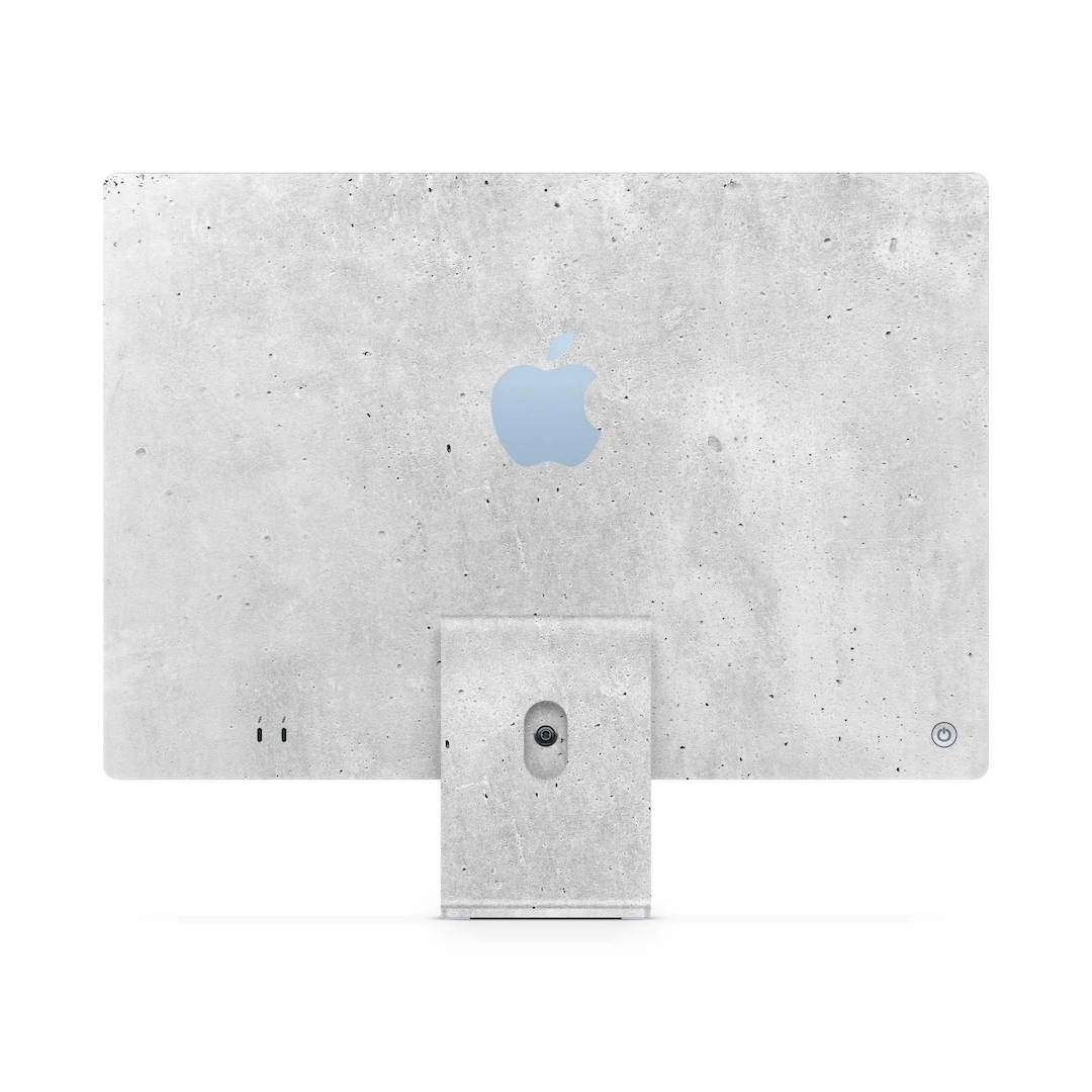 Concrete Imac Skin, Apple Imac Skin Cover, Minimal Imac Skin Cover ...