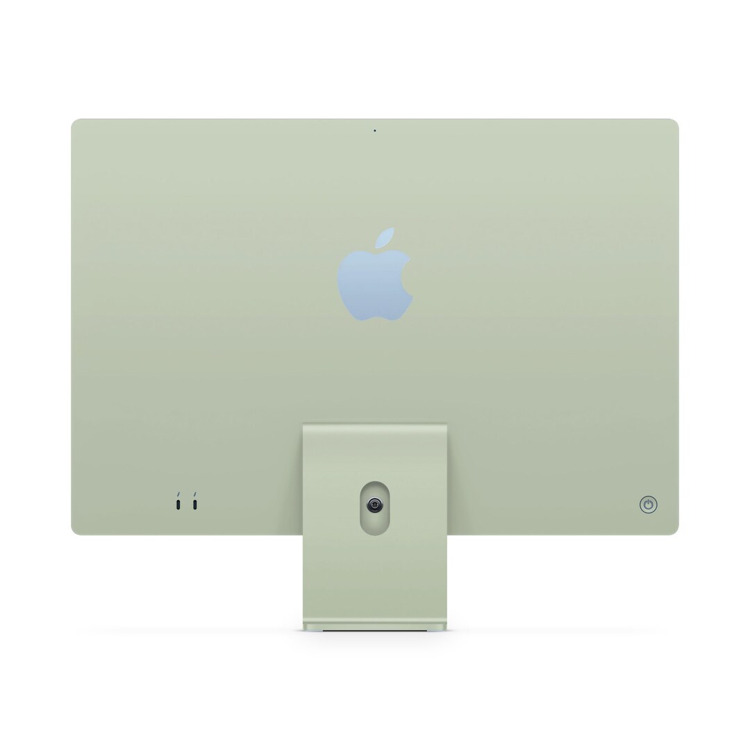 Sage Green Imac Skin, Soft Green Apple Imac Skin Cover, Pastel Green ...