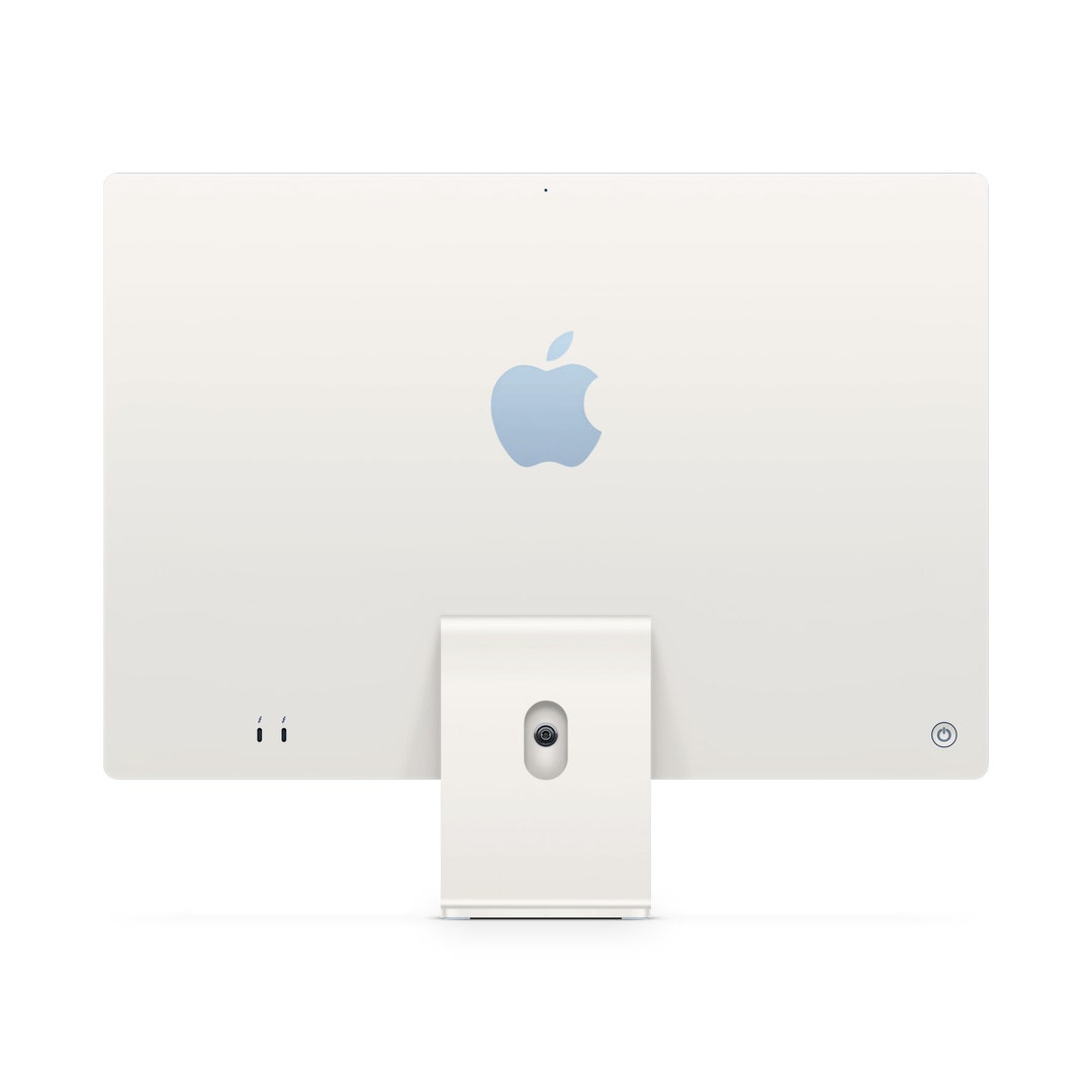 Ivory White Imac Skin, Cream Apple Imac Skin Cover, Off-white Classic ...