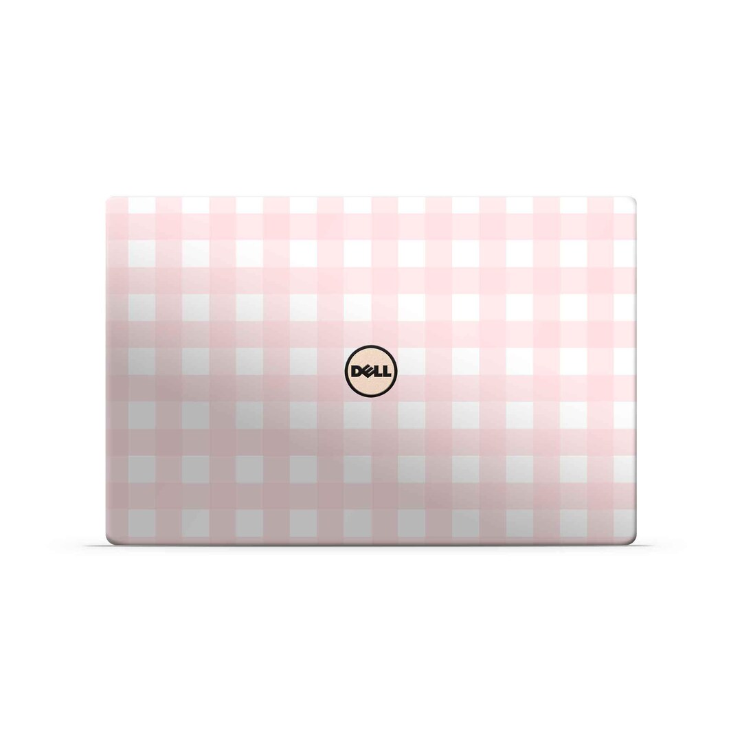 Dell Latitude Skin: Pink Gingham Pattern - Easy Apply Vinyl - Etsy