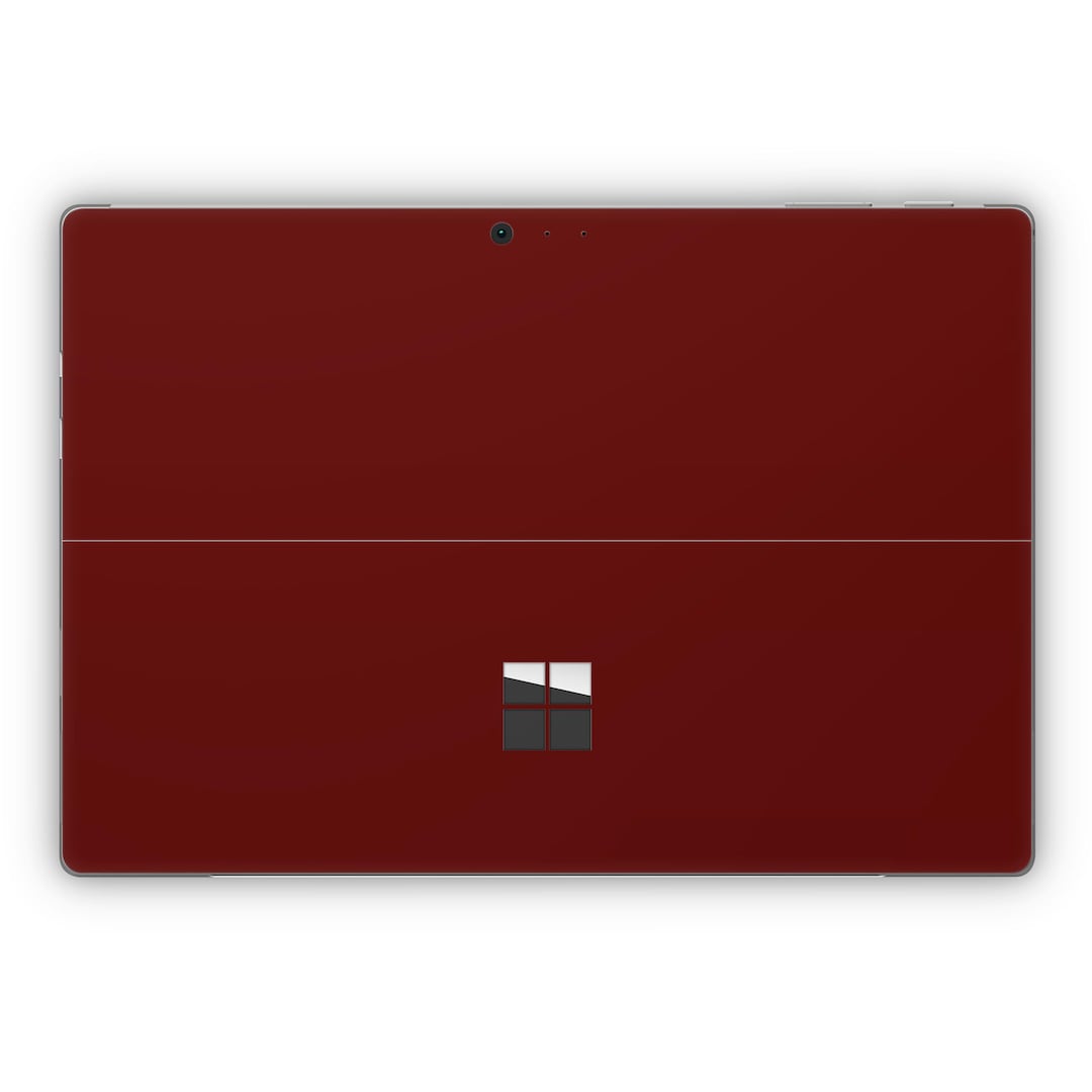 Microsoft Surface Skin in Deep Red, Microsoft Surface Cover in Deep Red ...