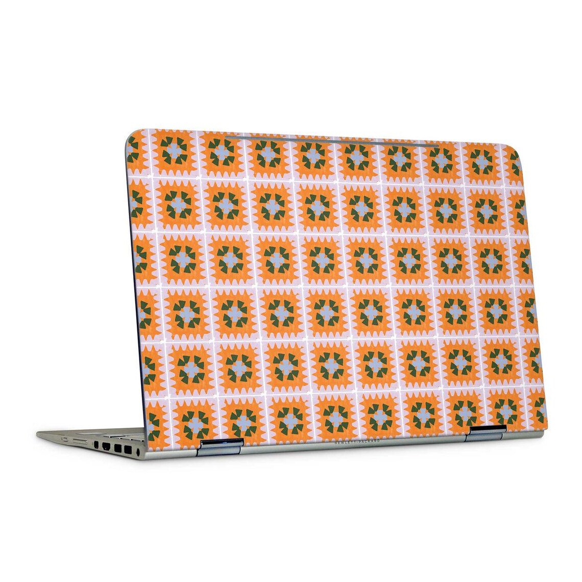 Granny Square Laptop Decal - Fits HP Elitebook, Scratch Protection ...