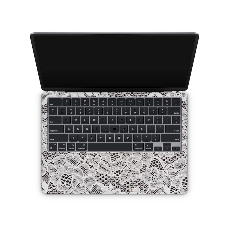 French Lace MacBook Case: Dual Layer Skin and Clear Hardshell - Etsy
