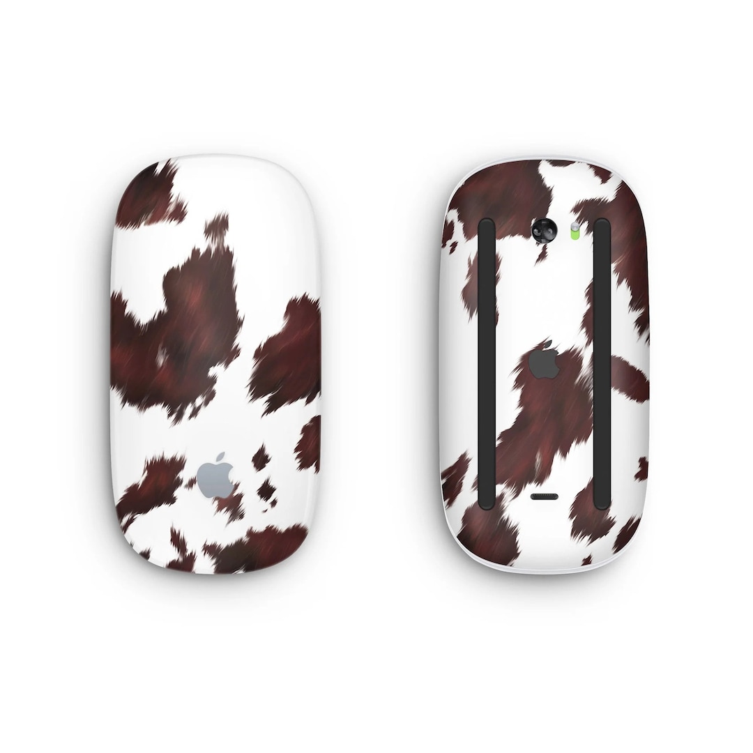 Cowhide Magic Mouse 2 Skin, Apple Magic Mouse Skin, Cowgirl Magic Mouse ...