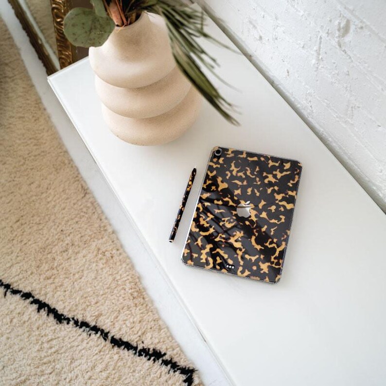 Tortoise Shell iPad Case - Skin and Reusable Clear Cover - Etsy
