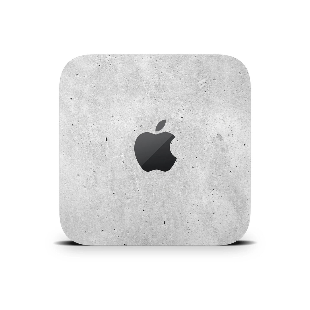 Concrete Mac Mini Skin, Apple Mac Mini Skin, Minimalis Mac Mini Skin ...