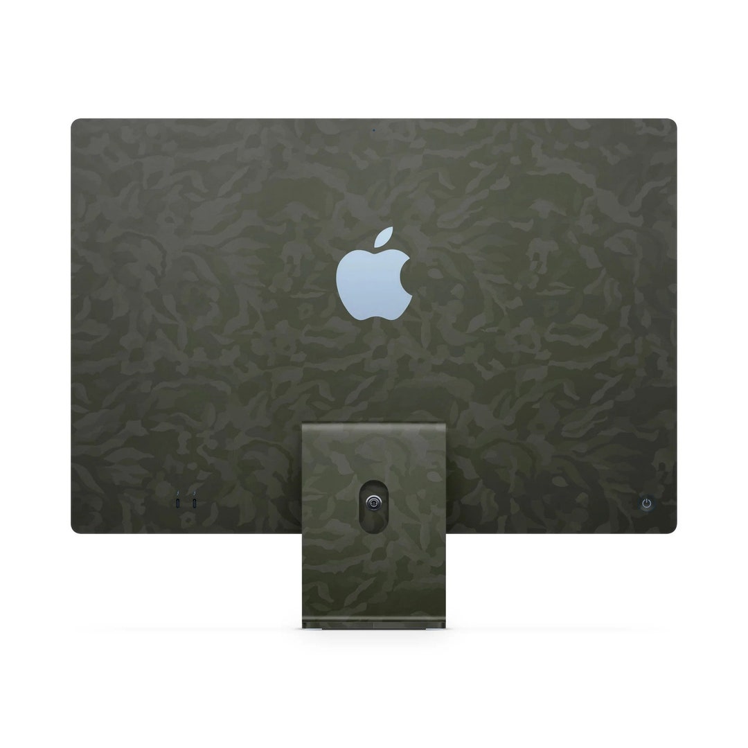 Green Camo Imac Skin, Apple Imac Skin Cover, Green Camo Imac Skin Cover ...