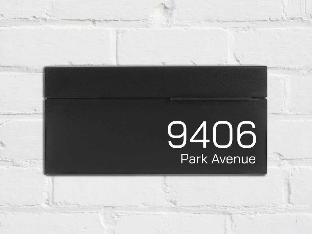 Mailbox Decals, Custom Mailbox Stickers, Mailbox Letters, Mailbox ...