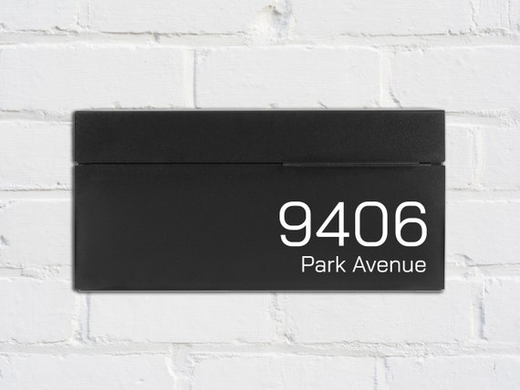 Mailbox Decals Custom Mailbox Stickers Mailbox Letters | Etsy