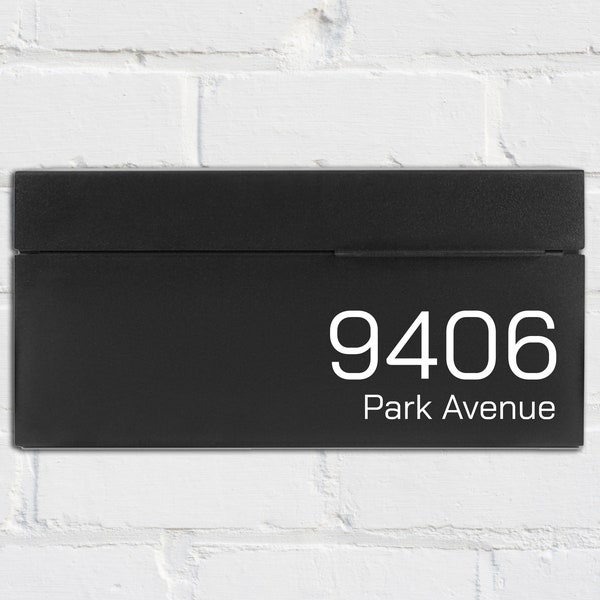 Mailbox Letters and Numbers - Etsy