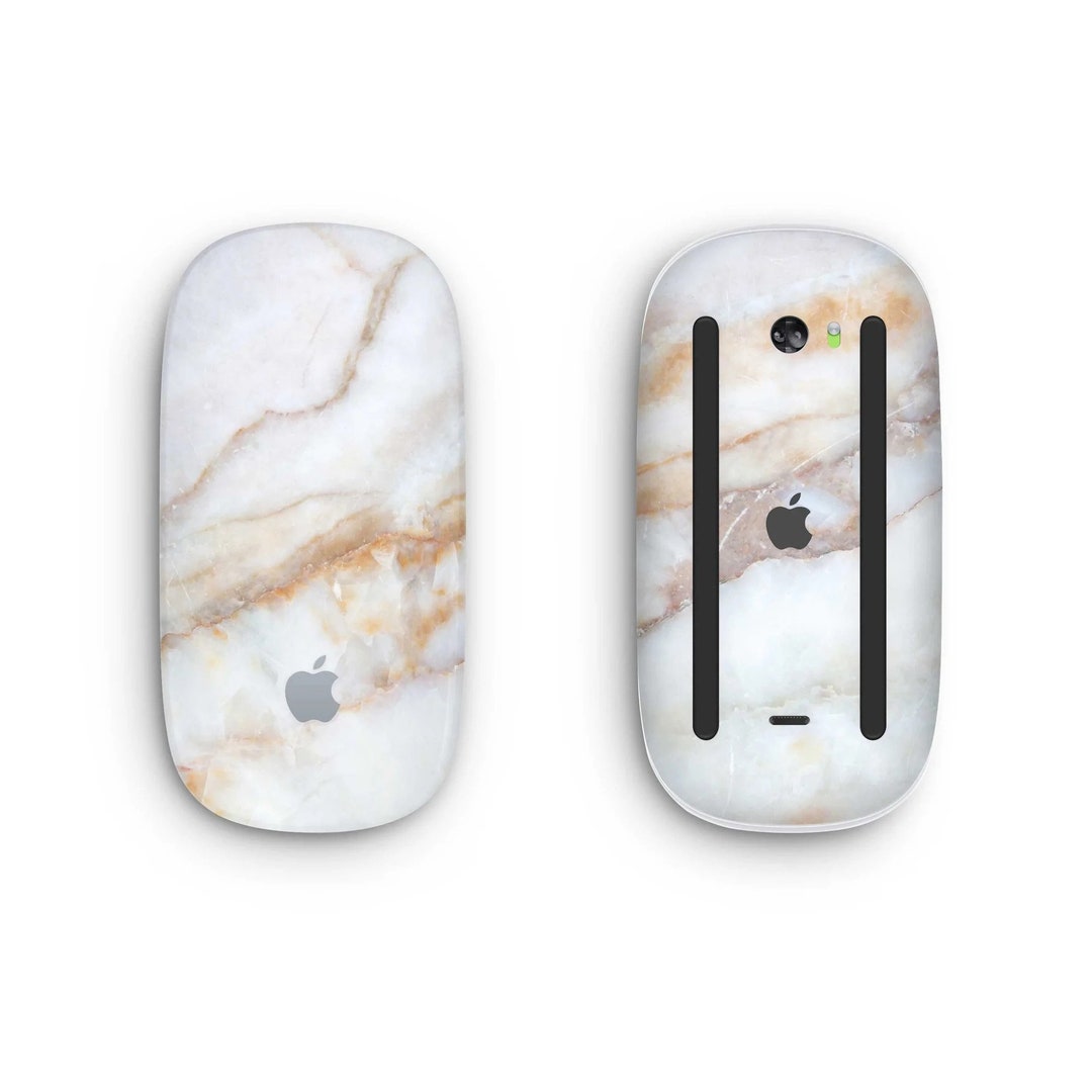 Vanilla Marble Magic Mouse 2 Skin, Apple Magic Mouse Skin, Magic Mouse ...