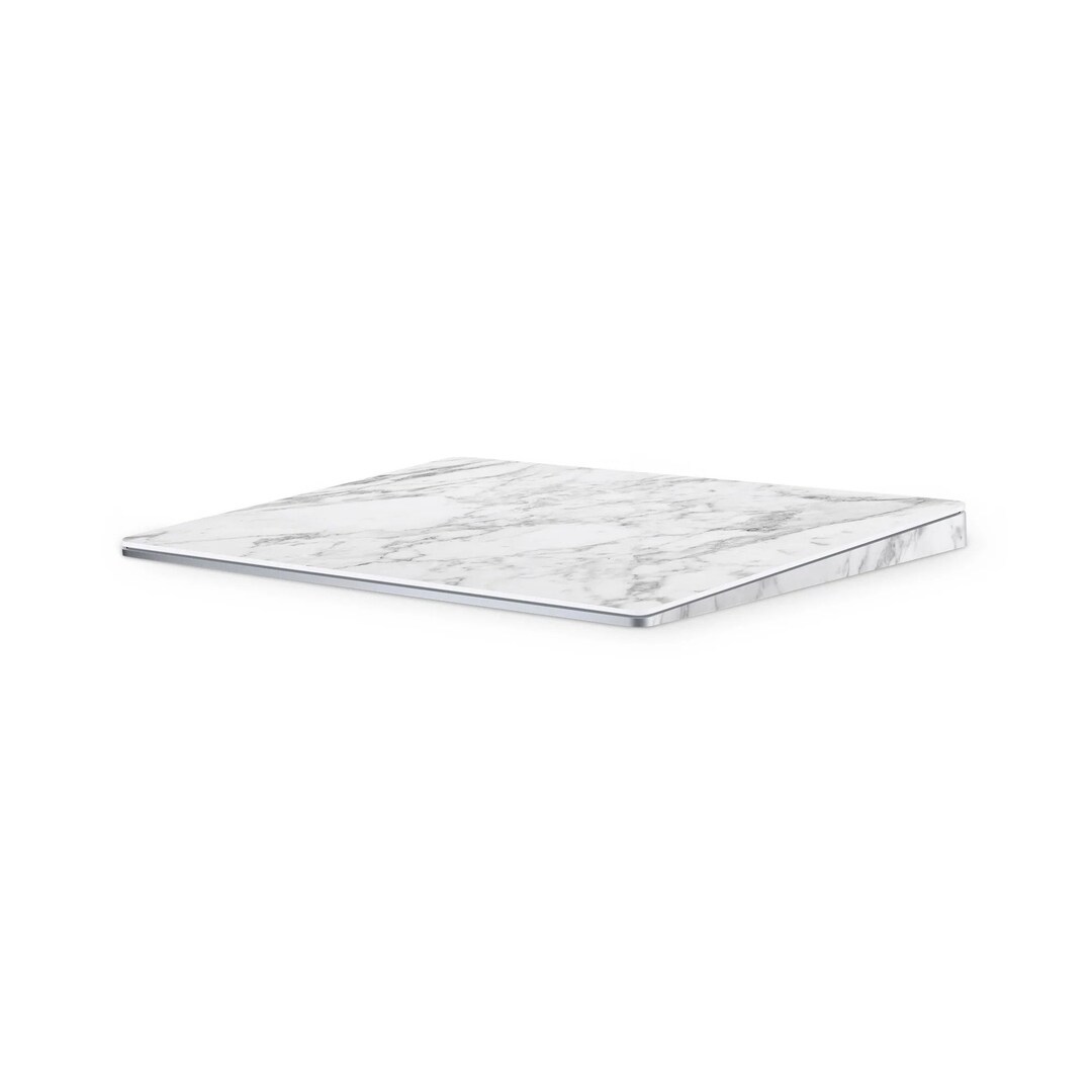 White Marble Magic Trackpad 2 Skin, Classic Magic Trackpad Skin, White ...