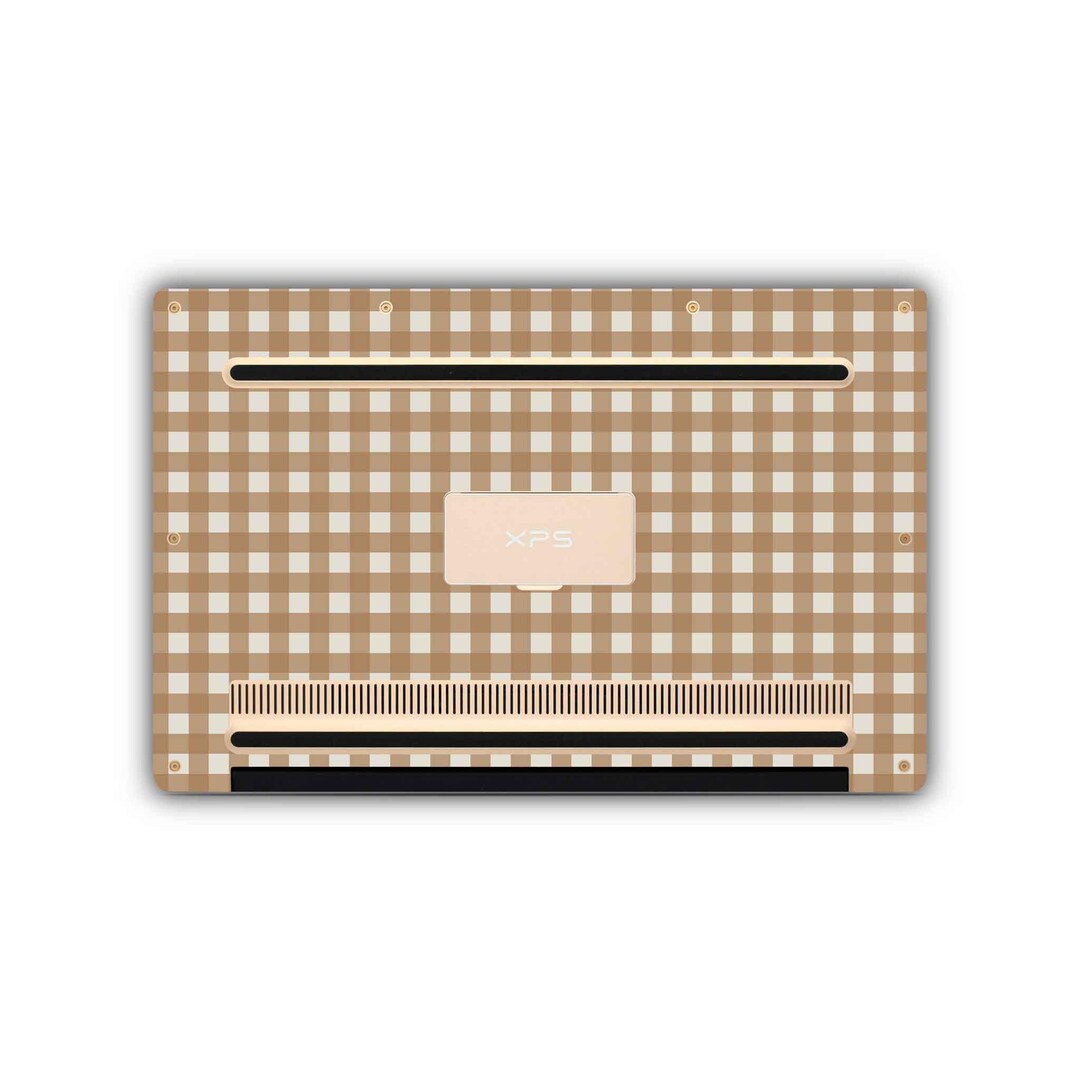 Dell Precision Skin in Beige Check, Dell Precision Cover in Beige Check ...