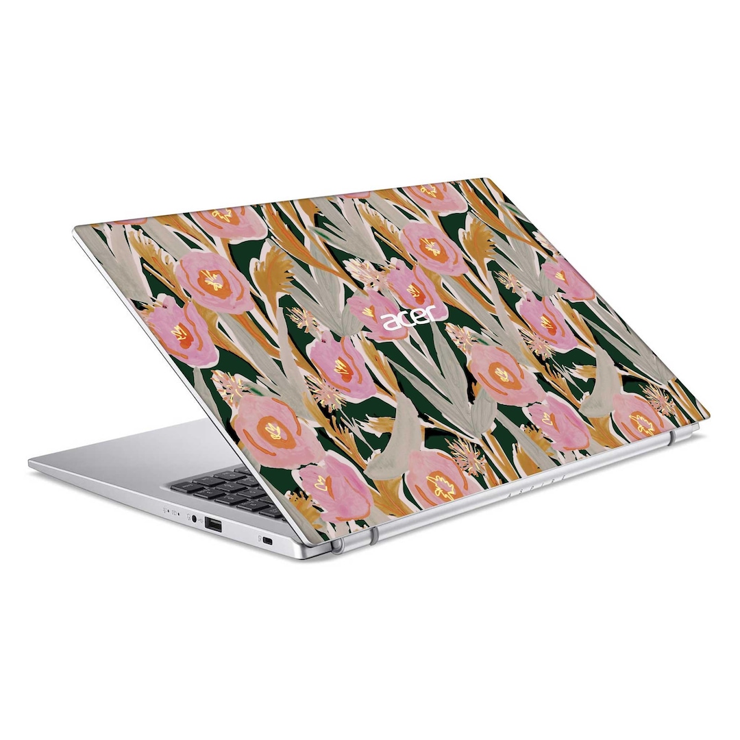 Acer Aspire Skin: Fall Floral Design - Vinyl Laptop Cover - Etsy
