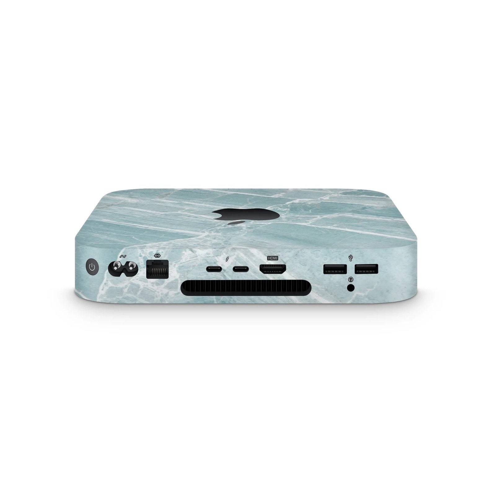 Mint Marble Mac Mini Skin, Apple Mac Mini Skin, Cool Mint Mac Mini Skin ...