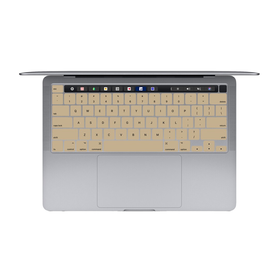 Beige MacBook Keyboard Skin, Tan Keyboard Decal, Neutral Color MacBook ...