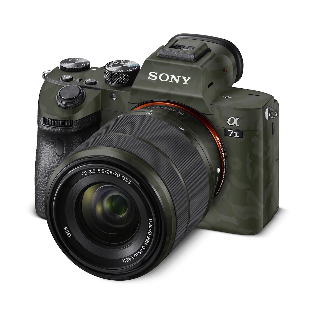 Green Camo Sony Camera Skin, Sony Camera Skin, Green Camo Sony Camera ...