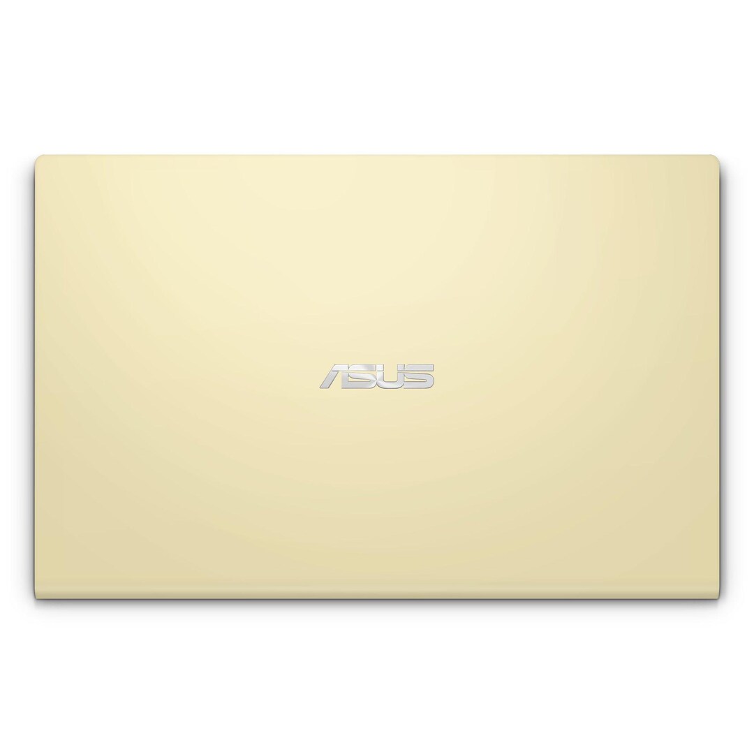 Asus Vivobook Skin in Soft Yellow, Cover in Soft Yellow, Wrap Decal in ...