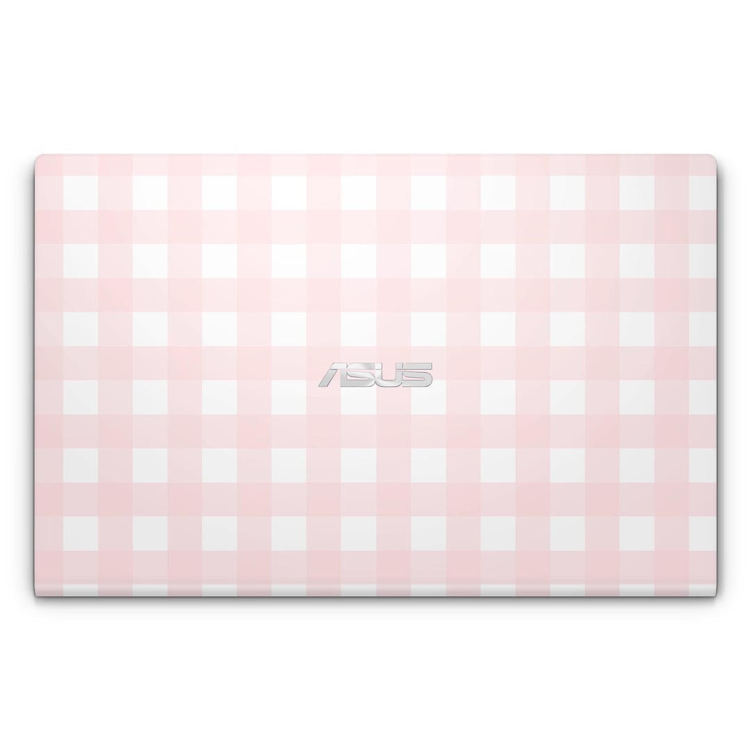 Asus Zenbook Skin in Pink Gingham, Asus Zenbook Cover in Pink Gingham ...
