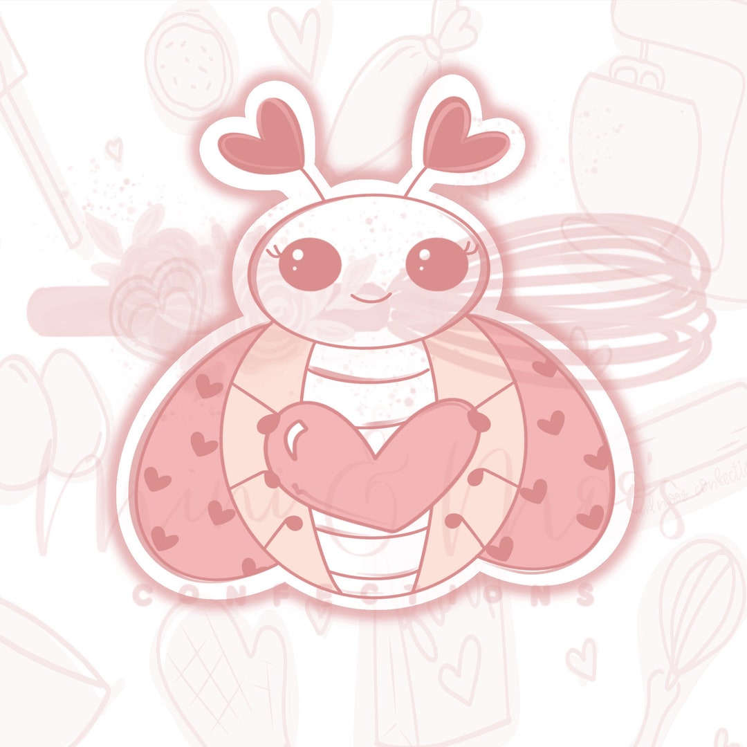 Valentine Love Bug Cookie Cutter - Etsy