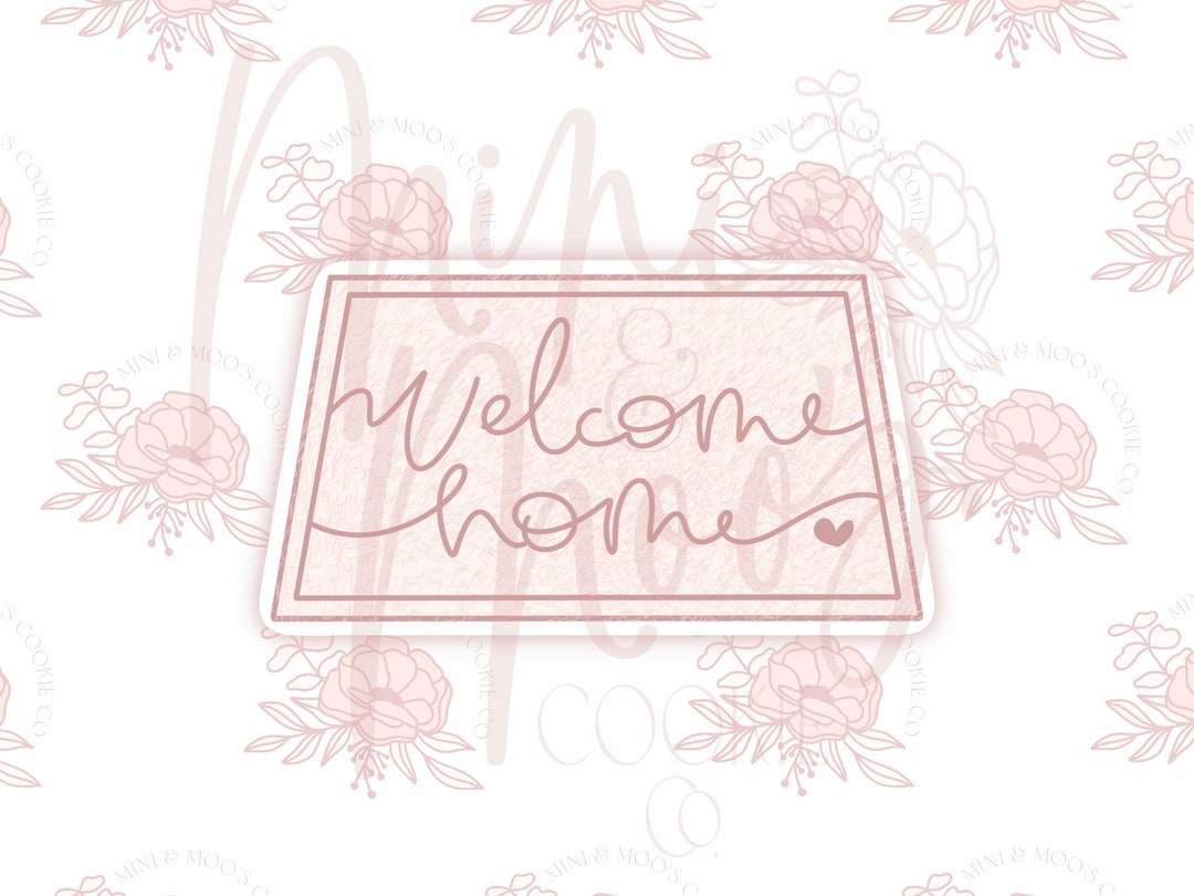 Welcome Mat Housewarming Cookie Cutter - Etsy