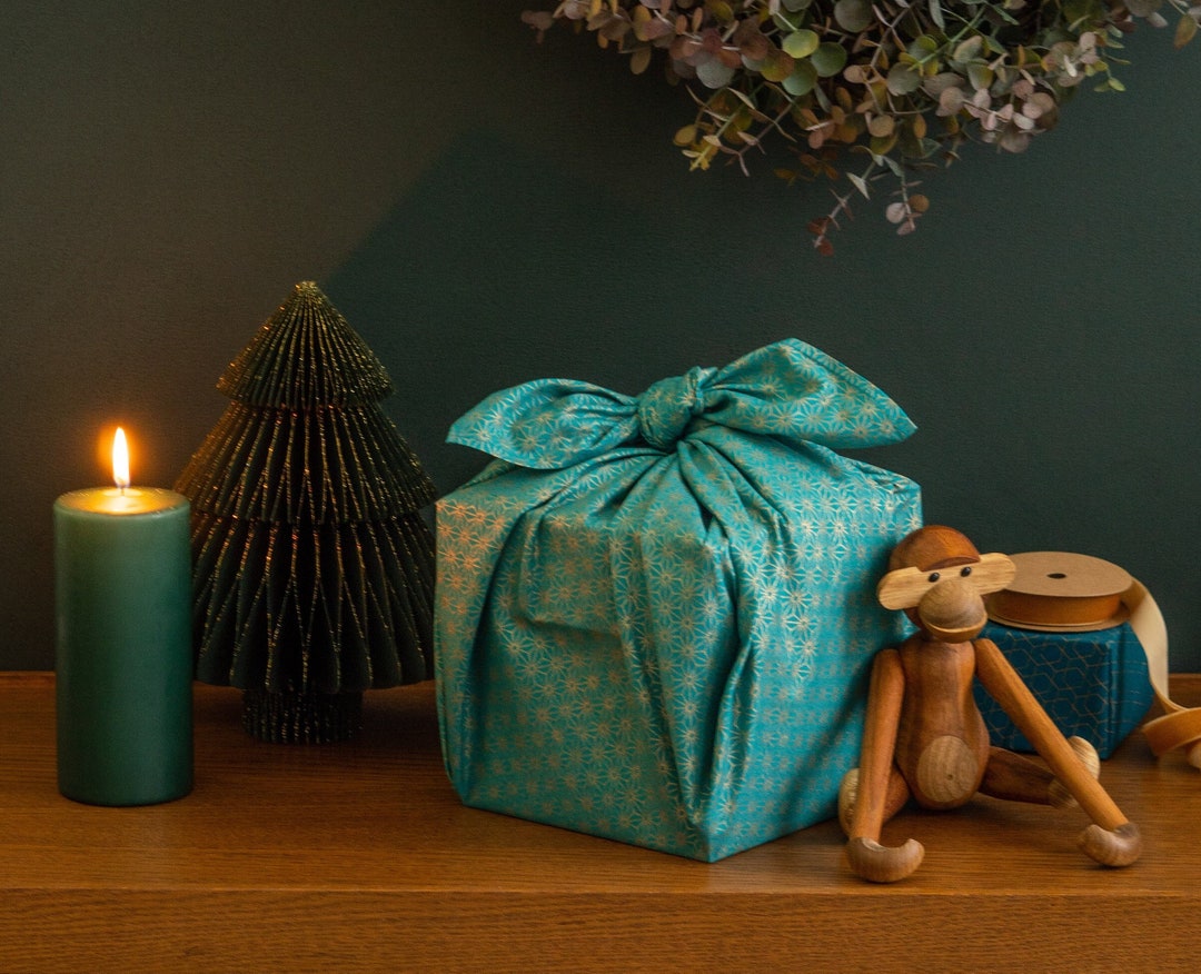 Eco-friendly Furoshiki Fabric Wrapping, Spring Fabric Wrapping ...