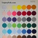 Color Chart - Etsy