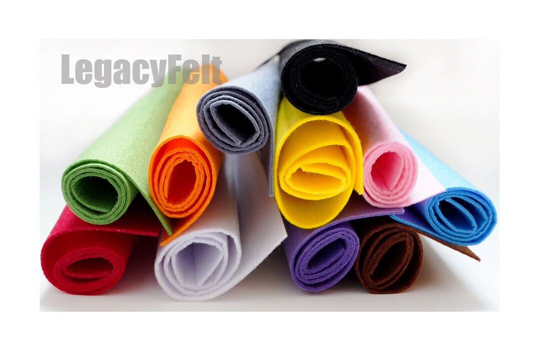 Korean Hard Felt 2 Yards ROLLED - Etsy